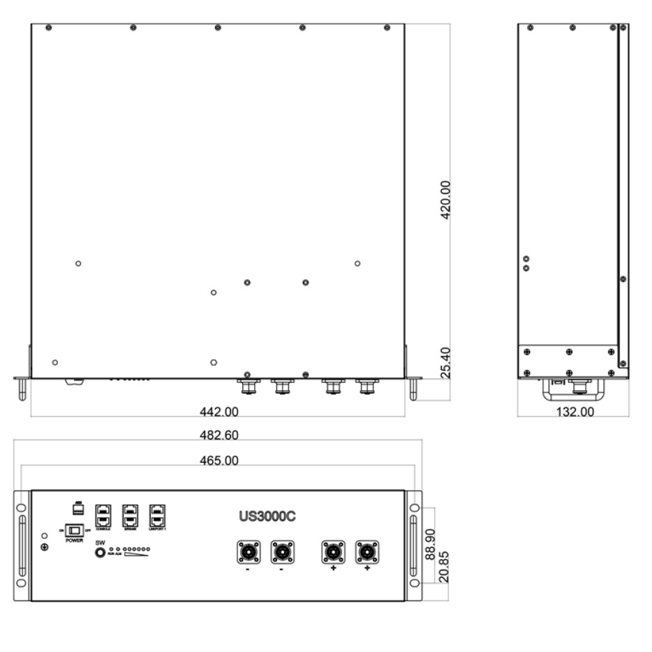 Pylontech US3000C LiFePO4-Batterie für Hausspeicher