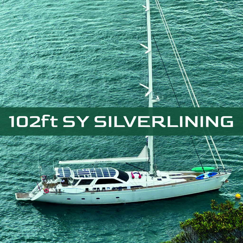 SY SILVERLINING - Sparkman & Stephens 102' Segelyacht
